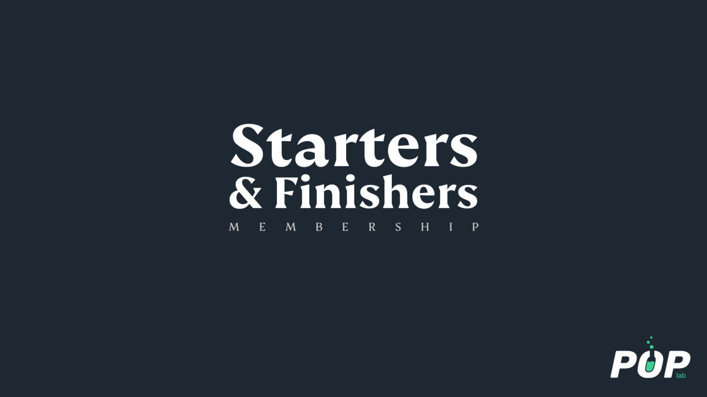Starters & Finishers