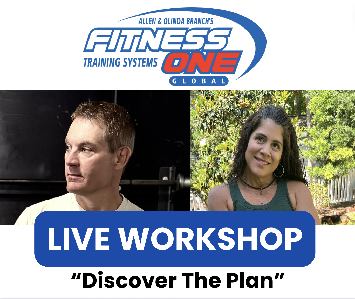 GET THE DISCOVER THE PLAN WORKSHOP · Fitness One-Global
