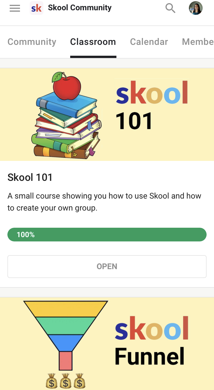 Are you in the Skool Community Group? · Business Mastermind by Malorie