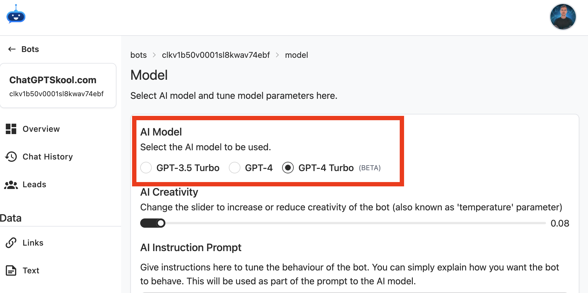 GPT-4 Turbo Available In Fastbots · ChatGPT Users