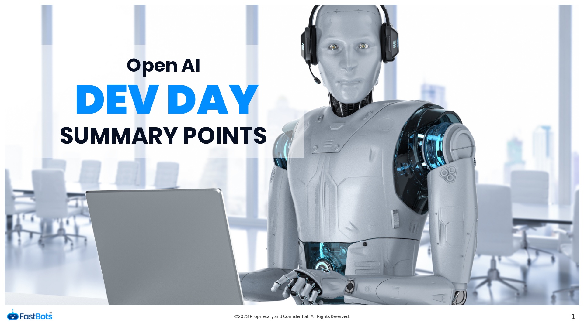 Open AI Dev Day 2023 Summary 📋 · ChatGPT Users