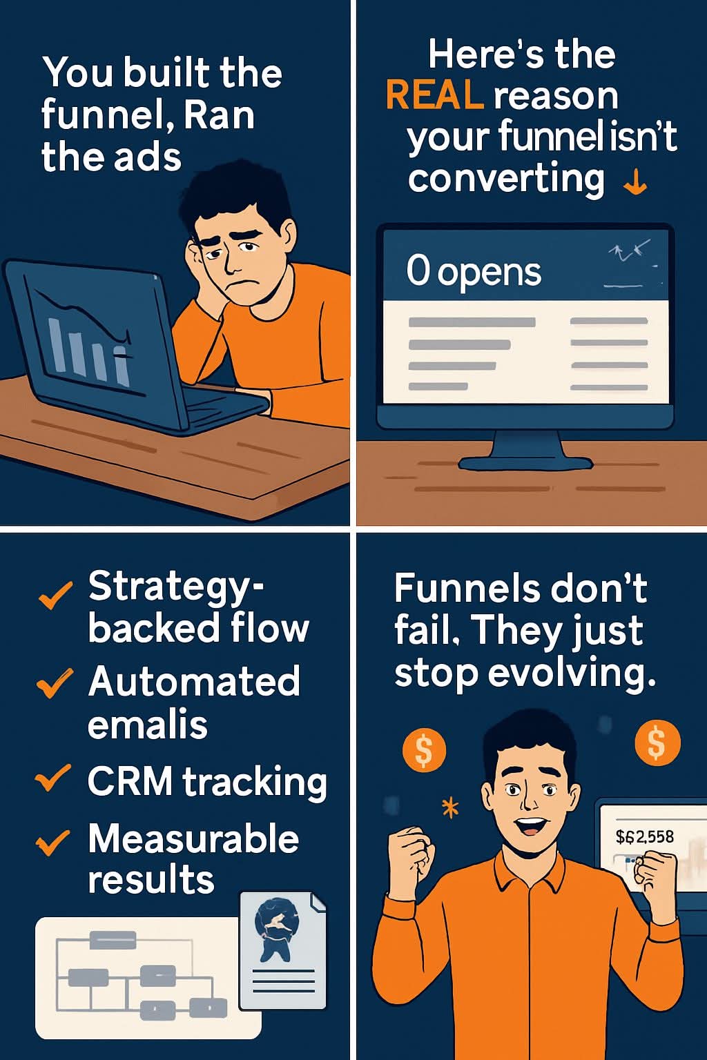 The Anatomy of a 6-Figure Sales Funnel (What Actually Works) · Paid Ad ...