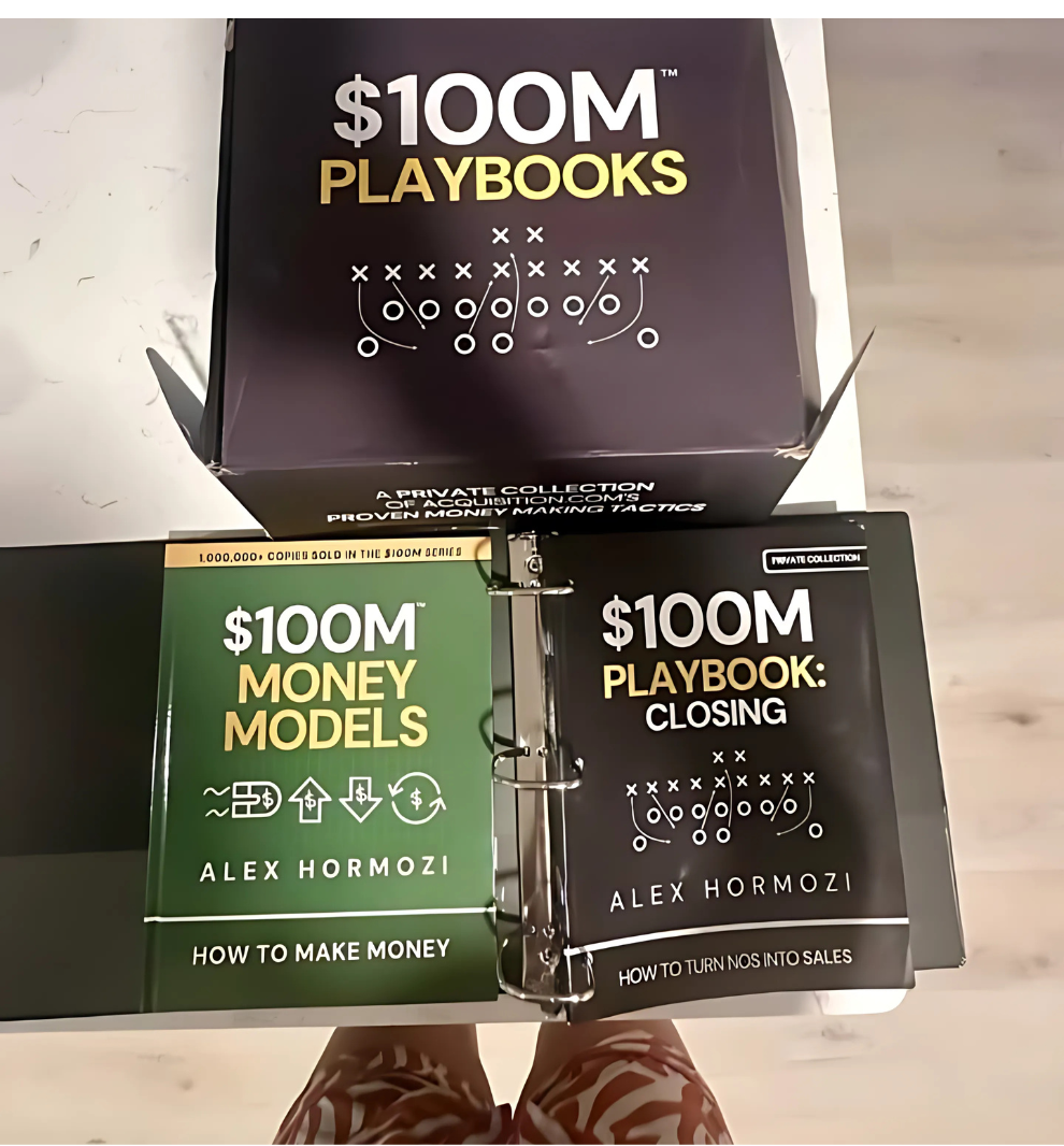 finally got Hormozi's $100M playbooks today (all 12)🔥 · Paid Ad Secrets