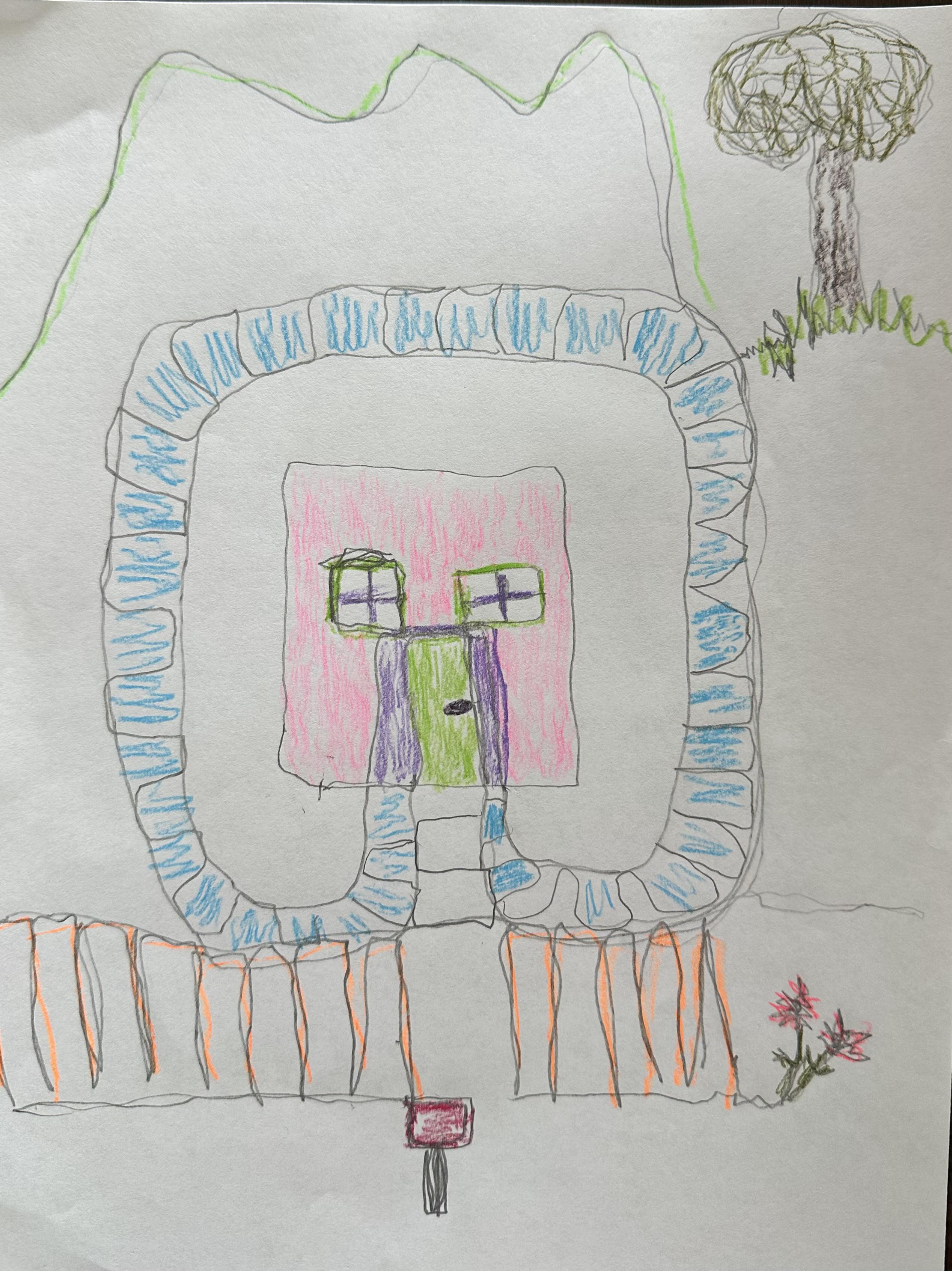 House “drawing” story · Lyne Tilt Studio