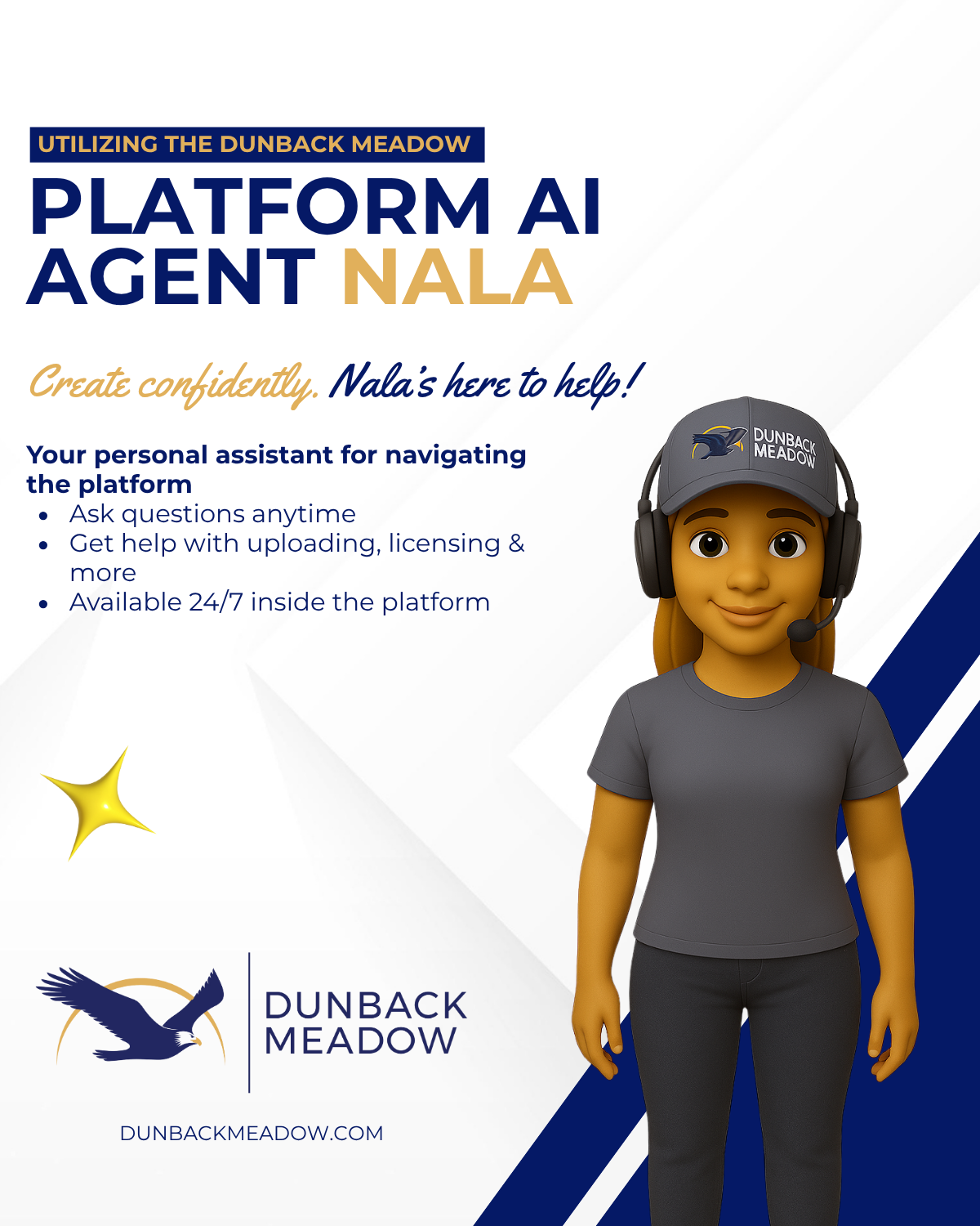 🤖 Meet Nala — Your AI Guide to Dunback Meadow · AI agents marketplace