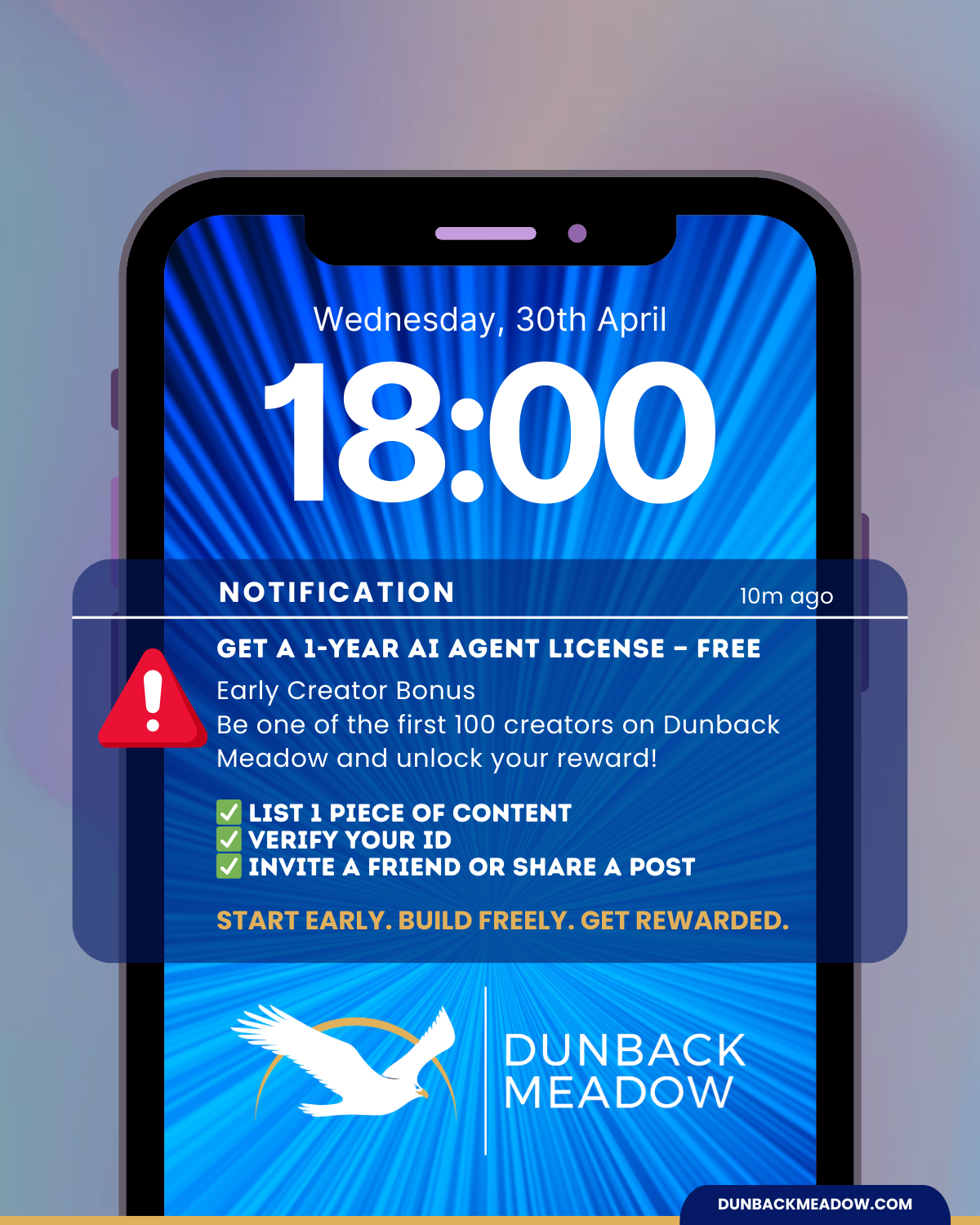 🎁 Early Creator Bonus – Don’t Miss Out! · AI agents marketplace