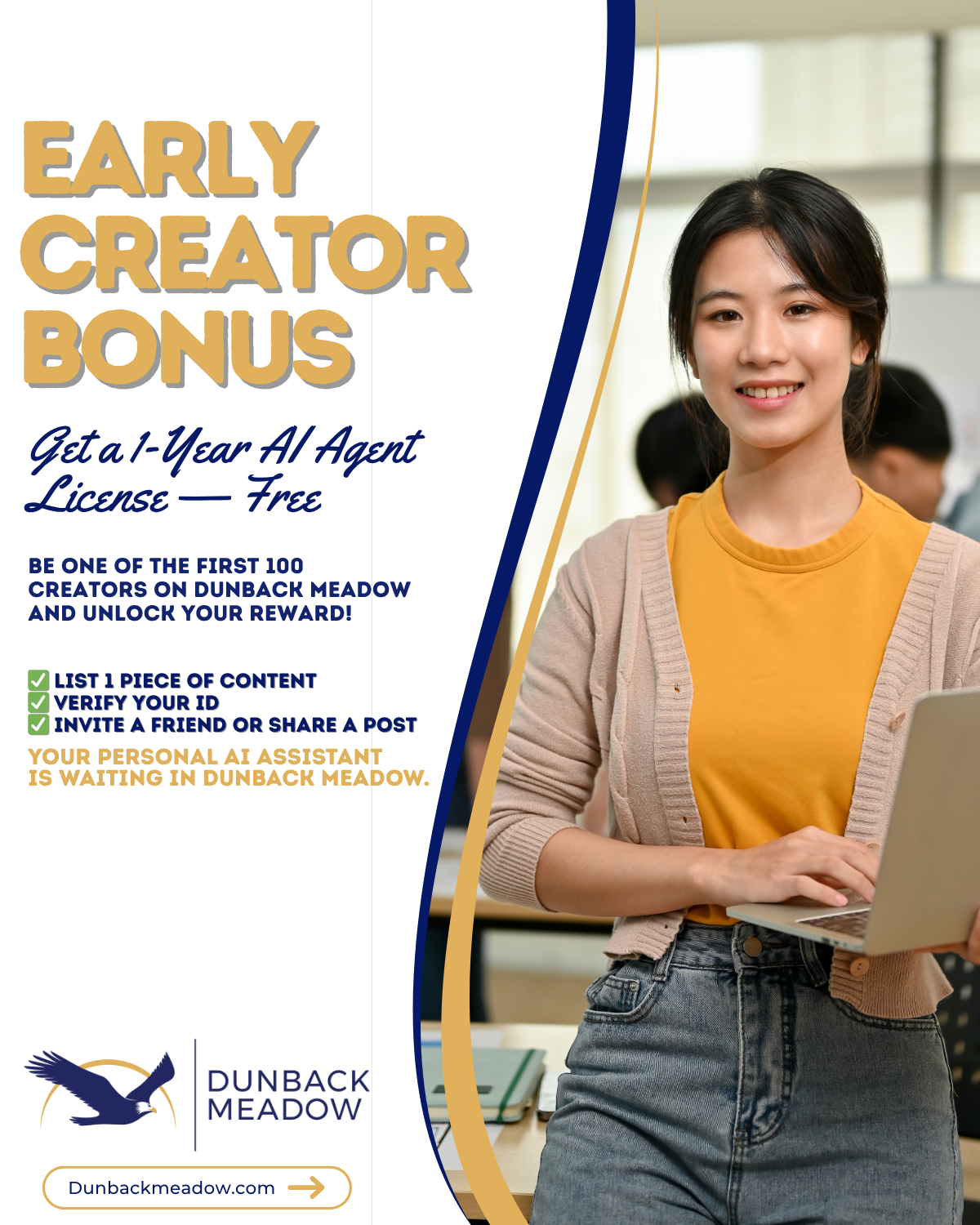 🎁 Early Creator Bonus is Live! · AI agents marketplace