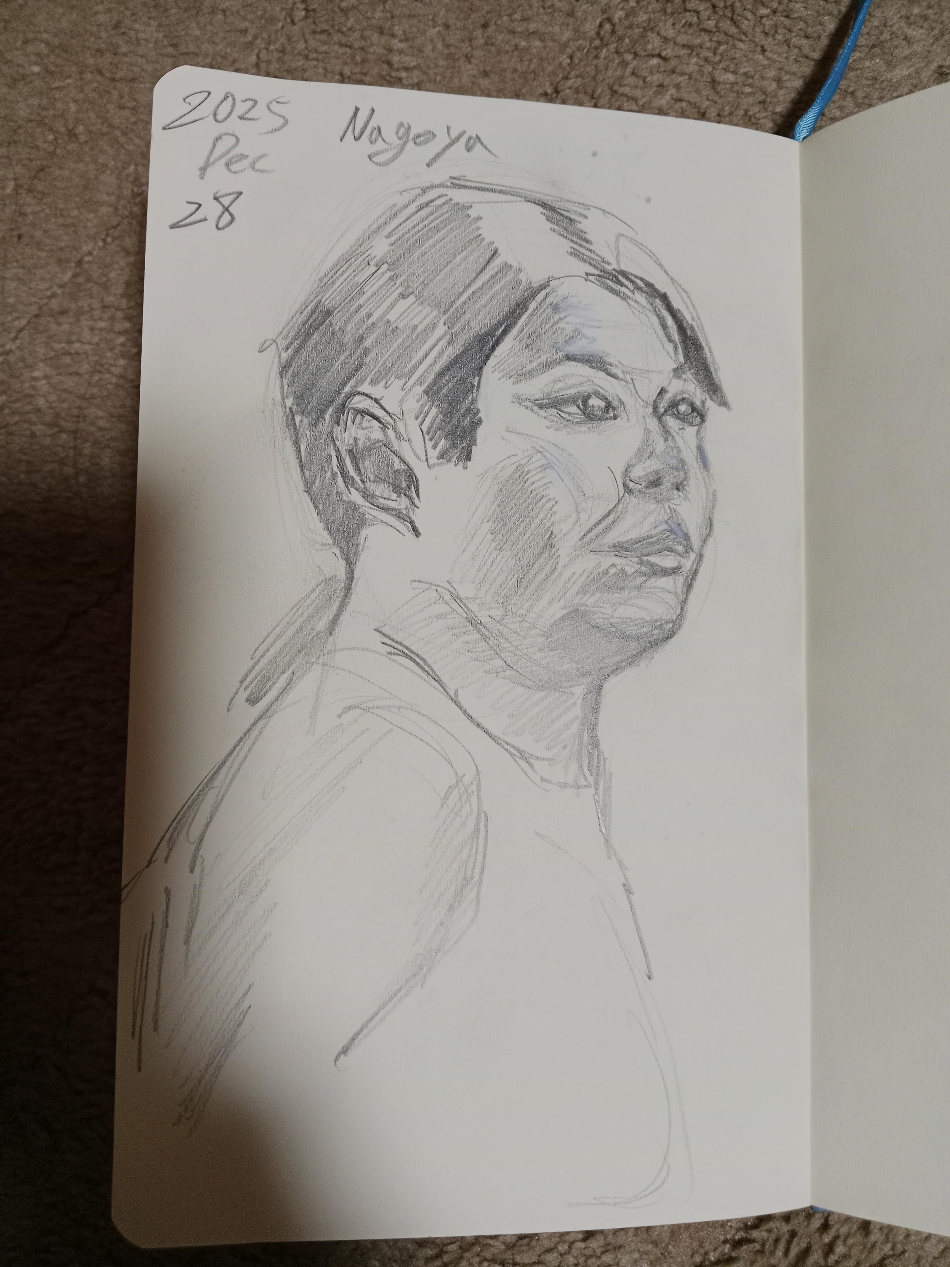 Figure drawing in Japan (again) 2025 / Dec / 28 · Drawing & Painting ...