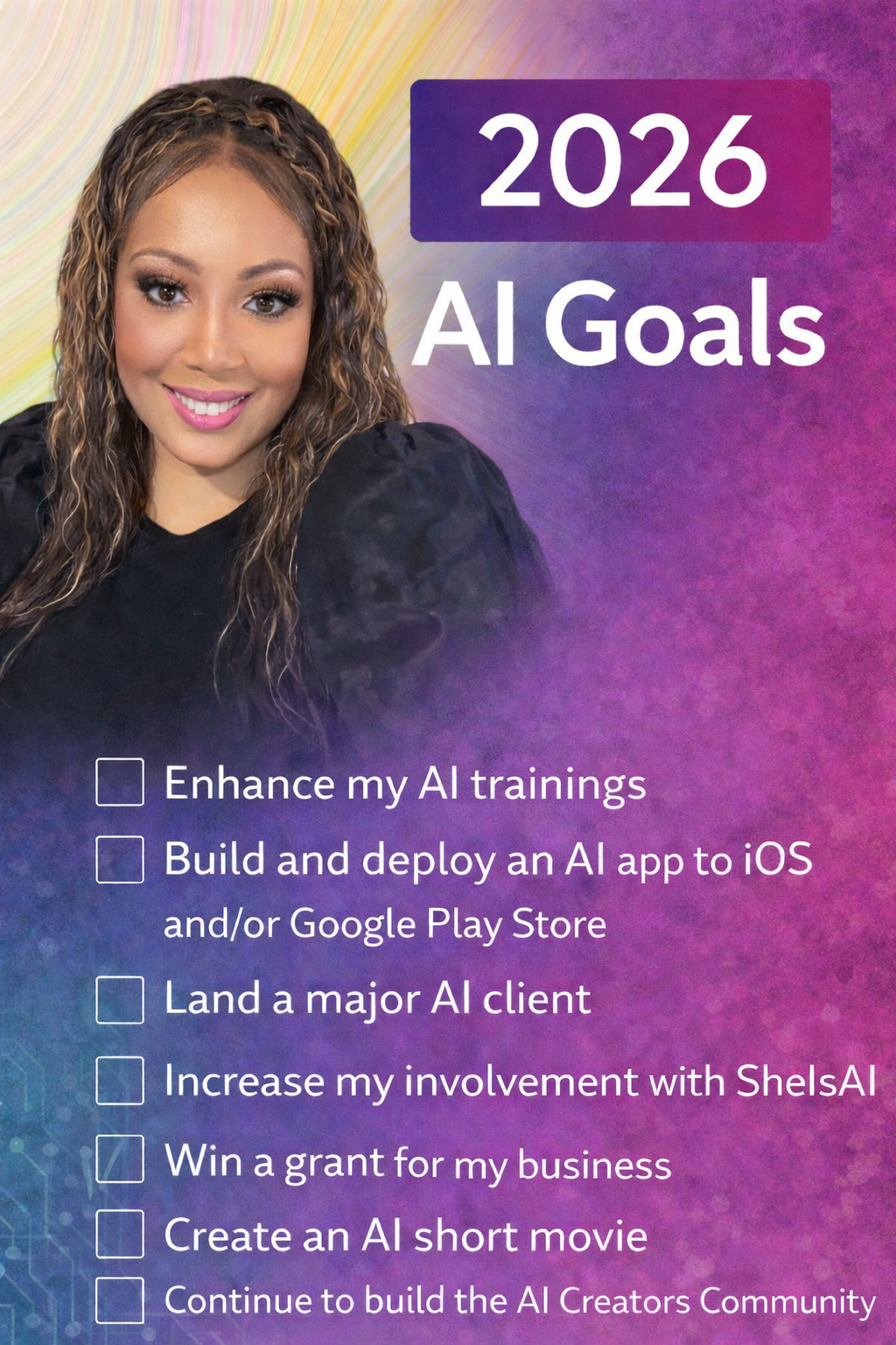 2026 AI Goals · AI Creators