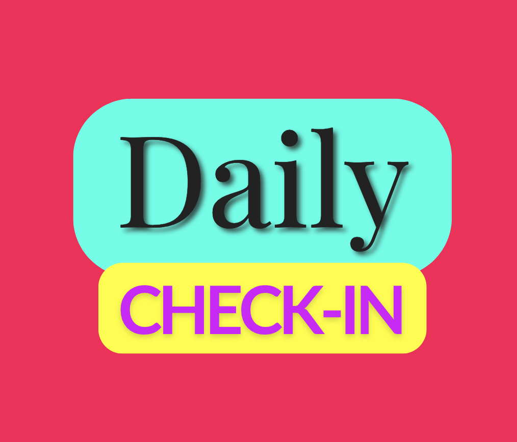 Daily Accountability / Checkin · Stop Bingeing and ETL (FREE)