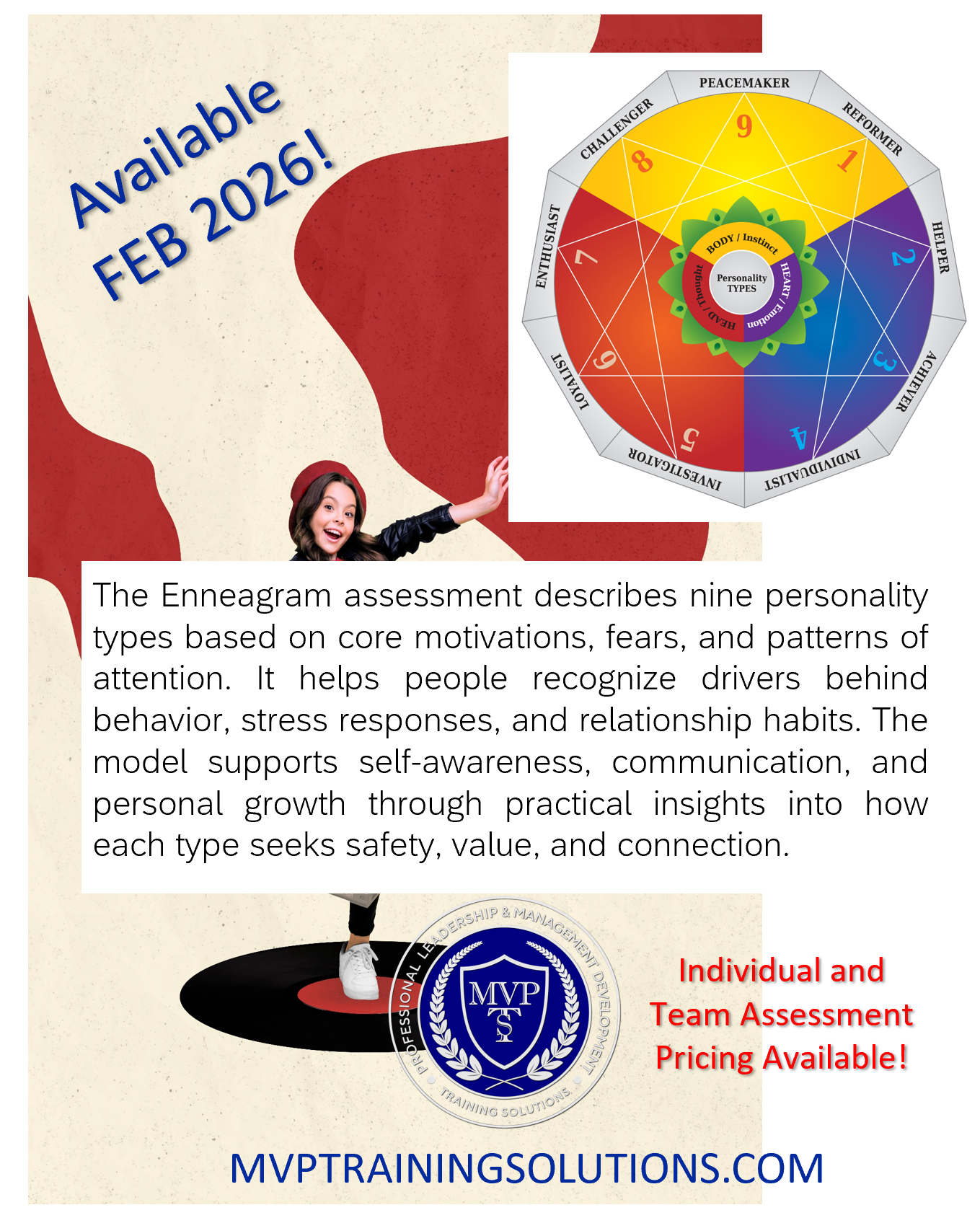 Enneagram Personality Assessment | Launching FEB 2026 · MVP Training ...