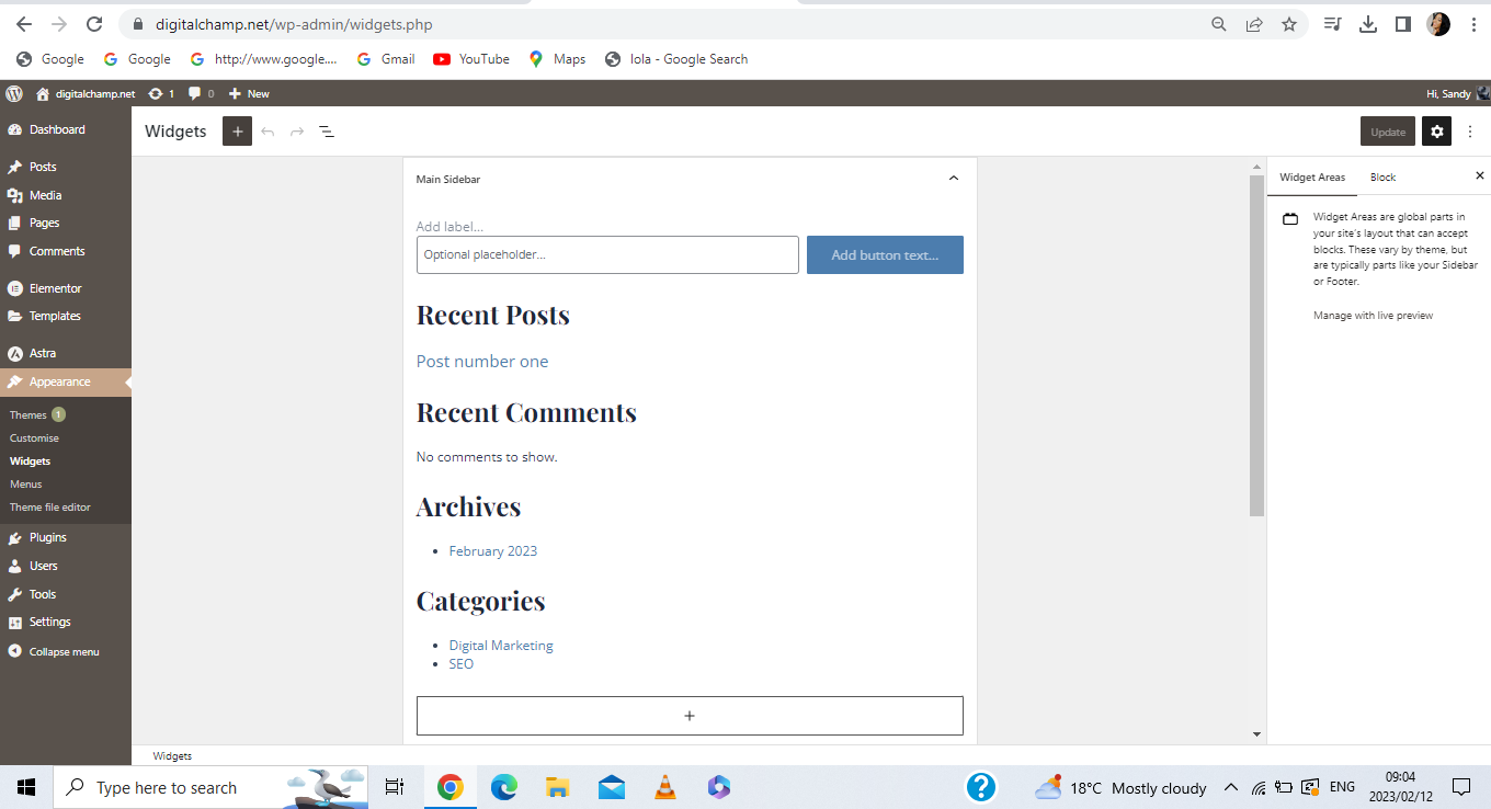 Widgets · Max Business School™
