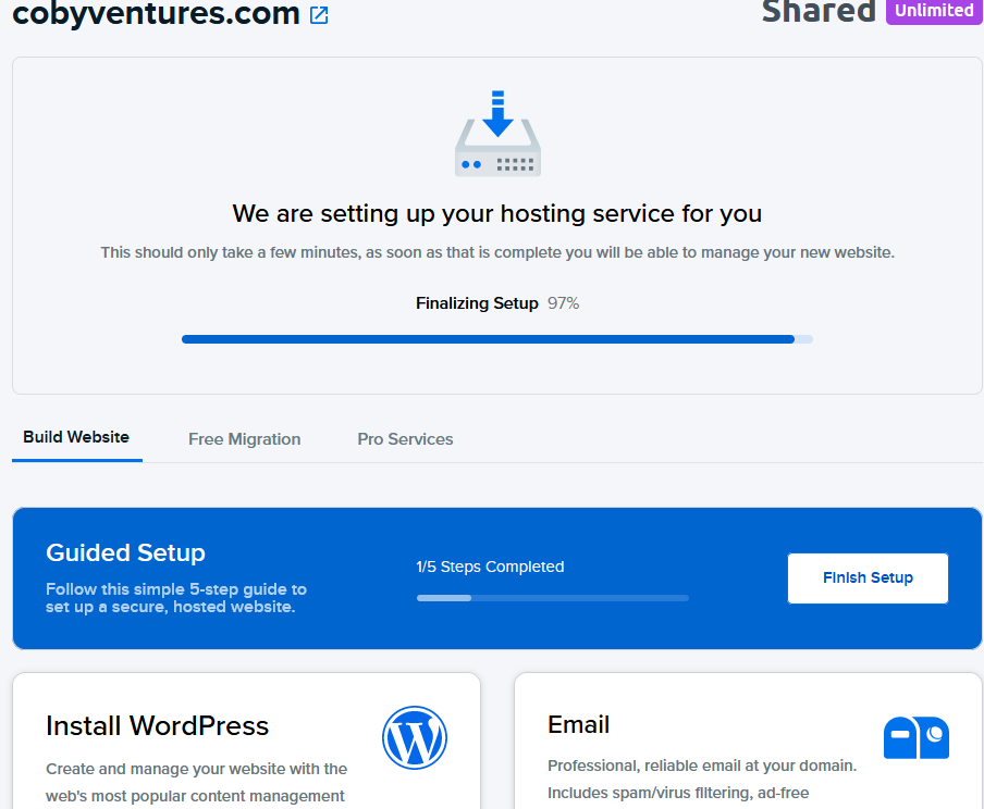 Wordpress Installation process. · Max Business School™