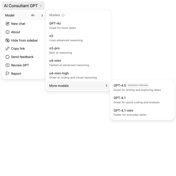 BIG UPDATE: You Can Now Choose the Model Your Custom GPT Runs On (Here’s Exactly How to Pick ...