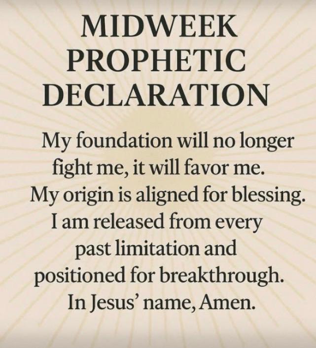 DECLARE AND DECREE · Standing & Rebuilding Ministry