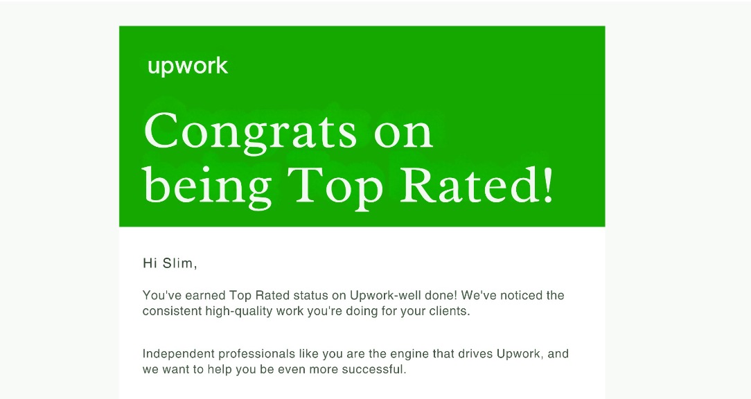 Rise Above the Rest on Upwork