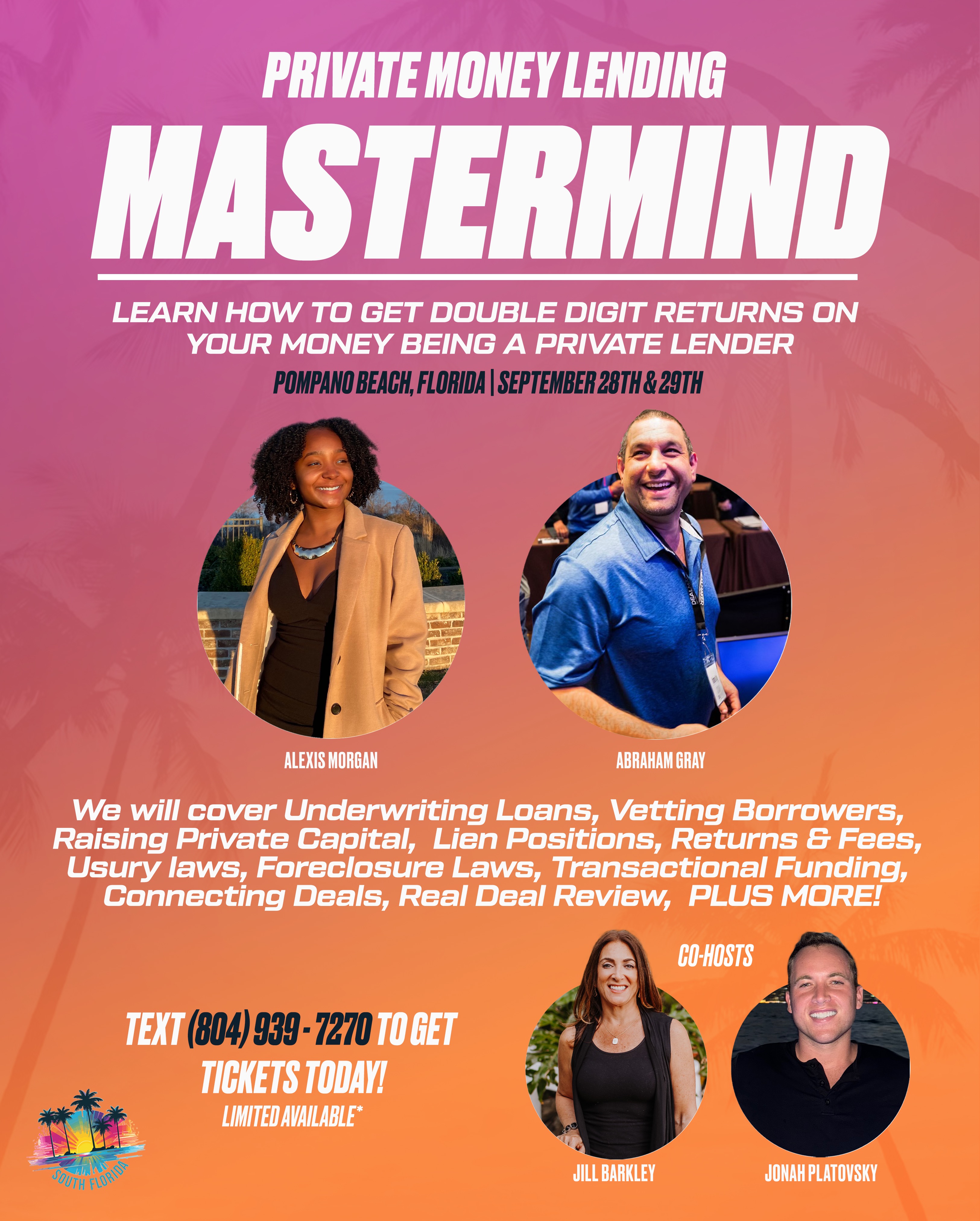 Winner of FREE PML Mastermind Ticket · Private Real Estate Lending