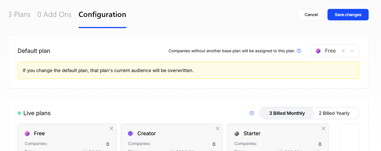 Live plans - resolved · University of Code