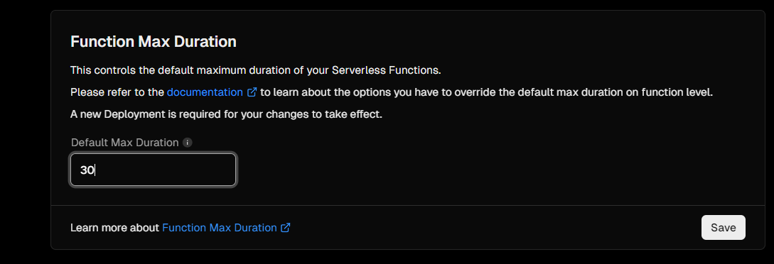 Vercel 10 second function time out. PLEASE READ Solution not Bug · University of Code
