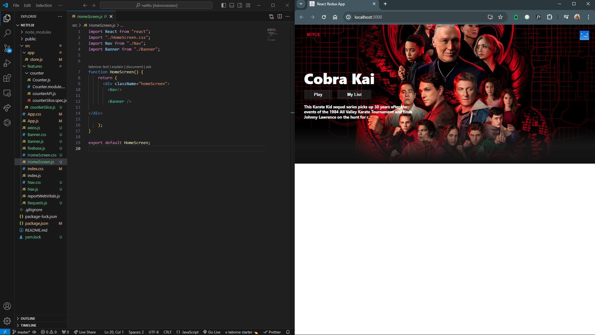 Building Netflix 2.0 - Deadline Wednesday · University of Code