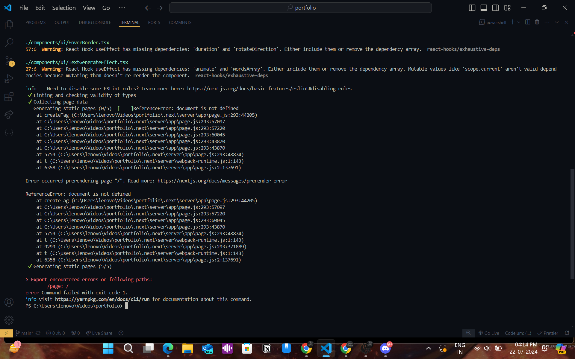 Please help me resolve this error · University of Code