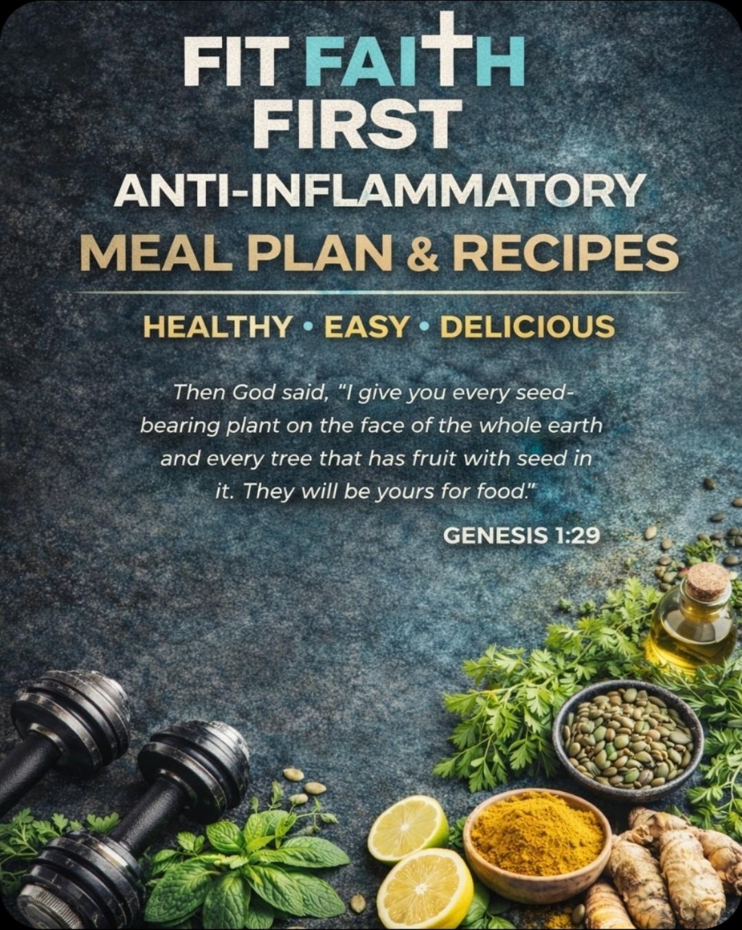 Anti Inflammatory Meal Plan and Recipe Bundle! · Fit Faith First