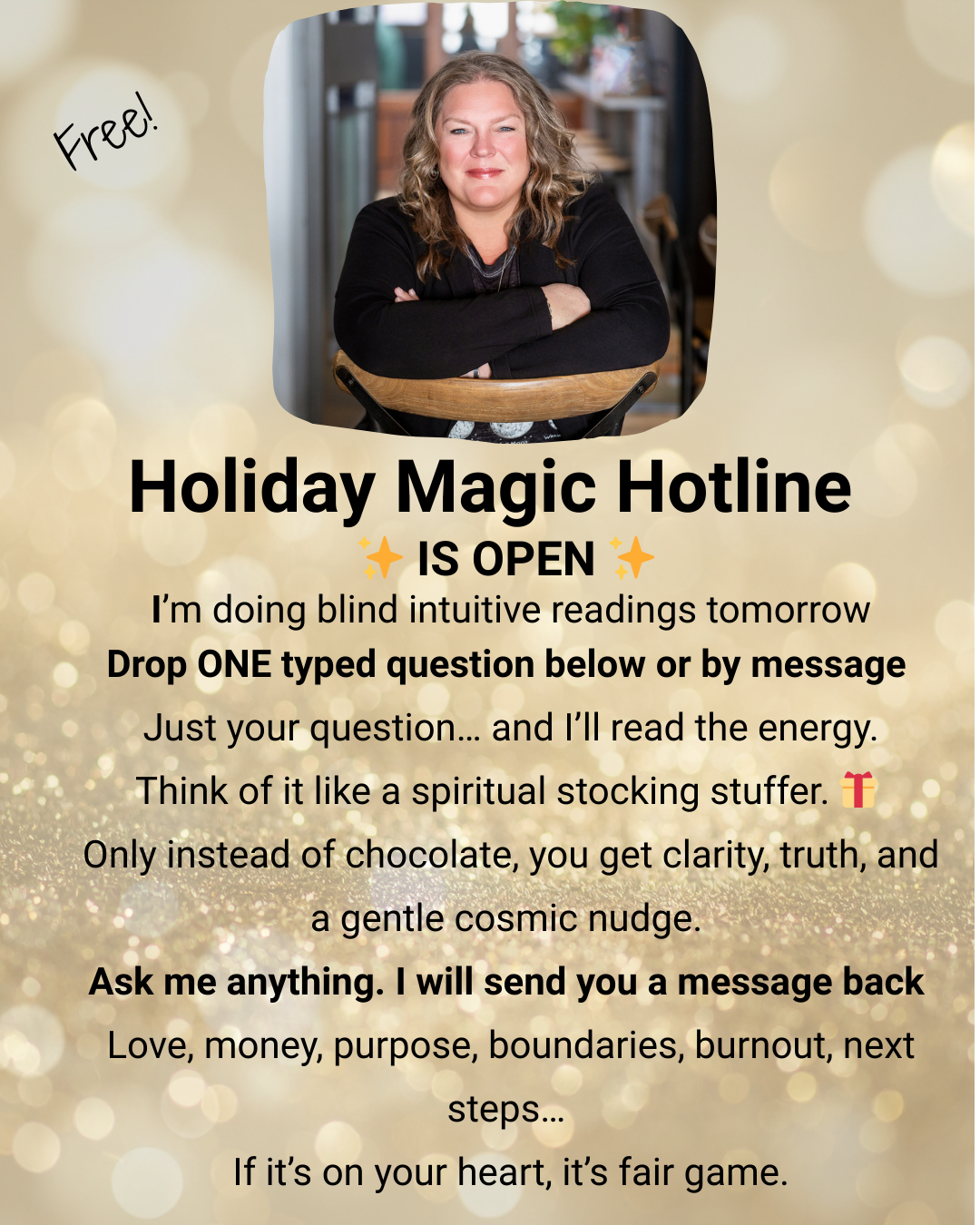 Free Intuitive Readings! · Sacred Shift Portal