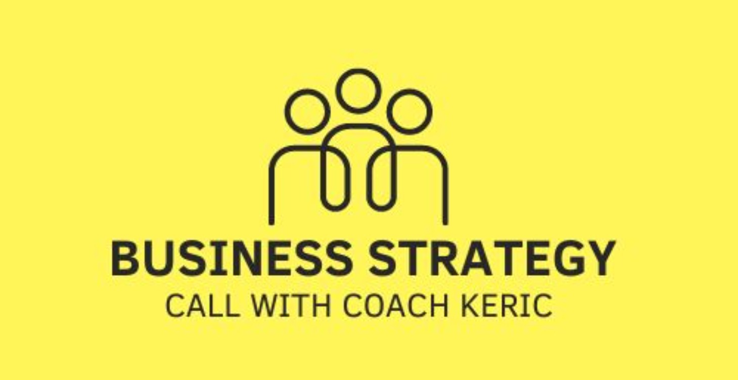 New module - BONUS -Exclusive Strategy Session with Coach Keric ...