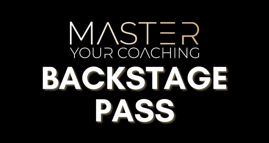 MYC Workshop Backstage