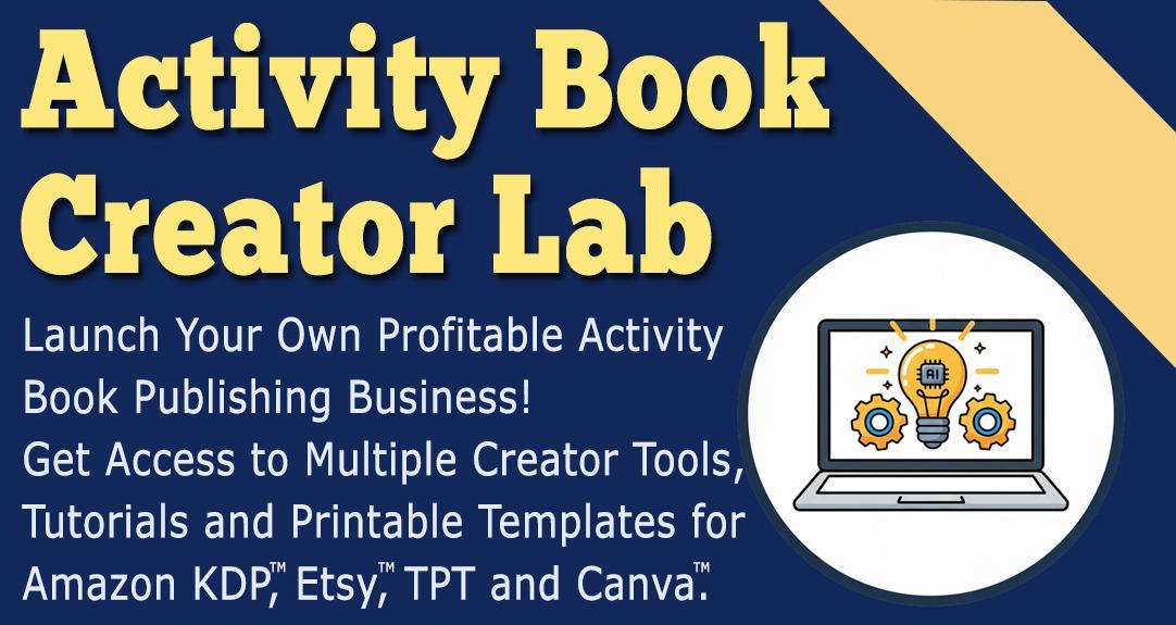 Word Search Puzzle Creator · Activity Book Creator Lab