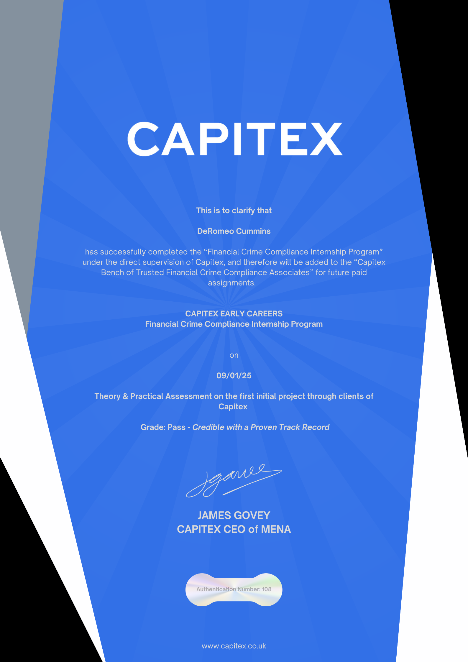🔦 Spotlight 🔦 · Capitex Early Careers
