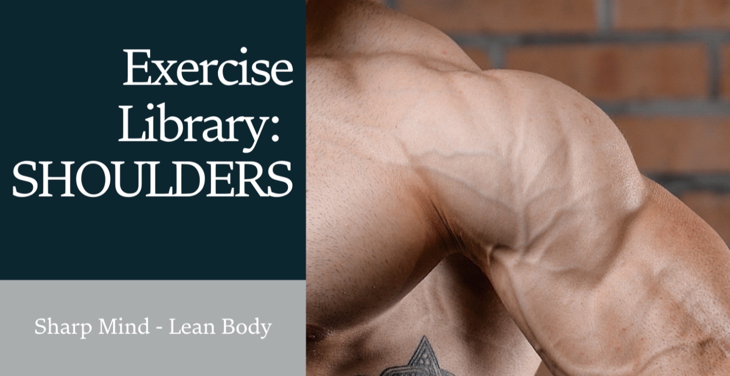 New module - Shoulder Exercises · Tanren Training Systems