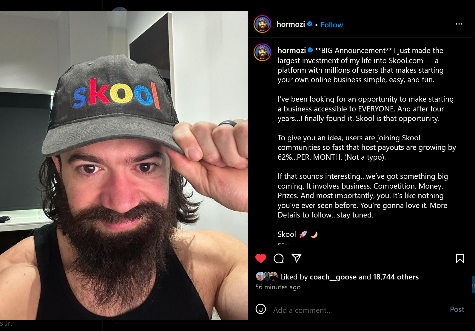 Hormozi gets it. Do you? · Three Roads Tribe (Free)