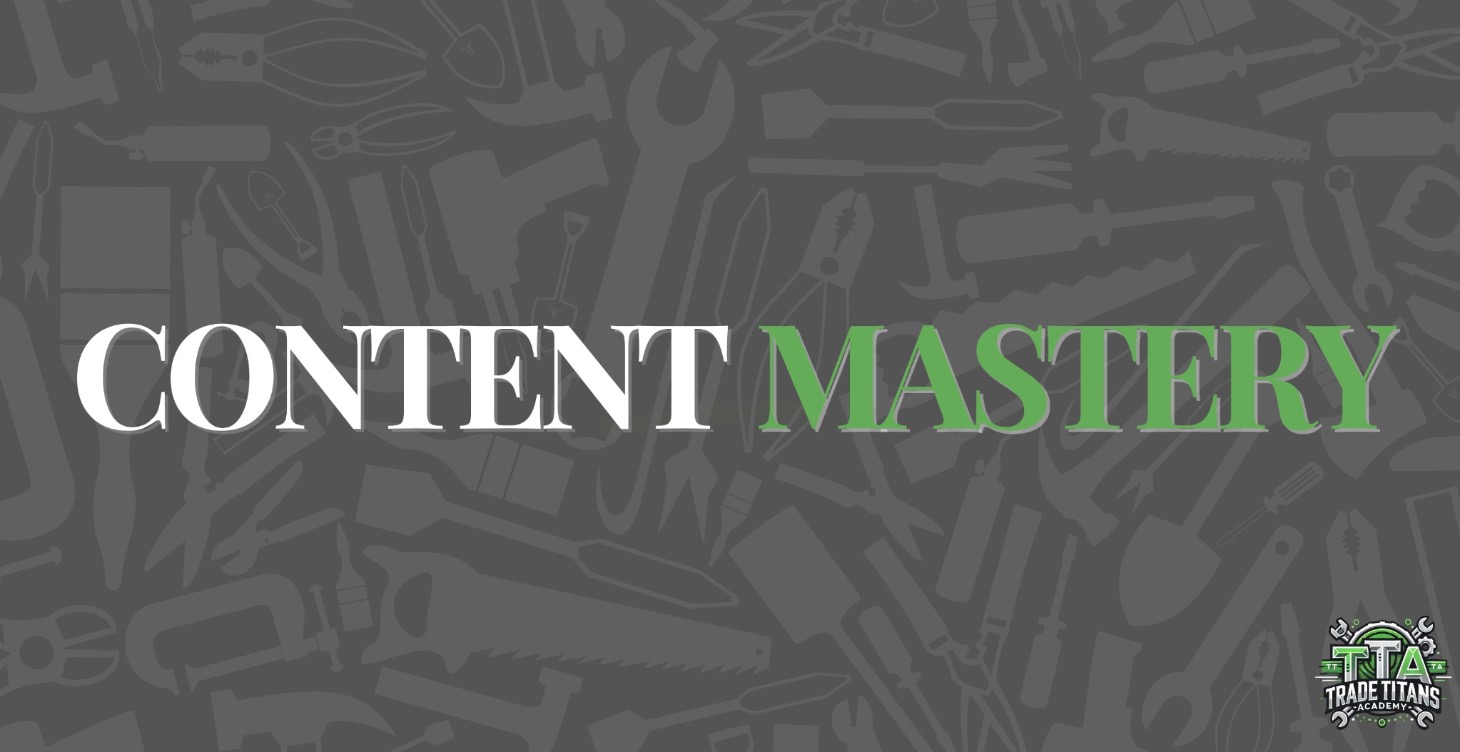 New page - Content Mastery · Trade Titans Academy