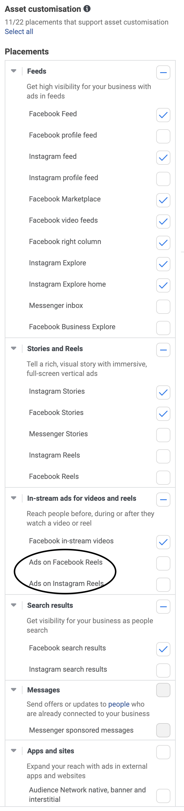 Facebook/Instagram Ads - Reels Placement · Dropshipping Crew