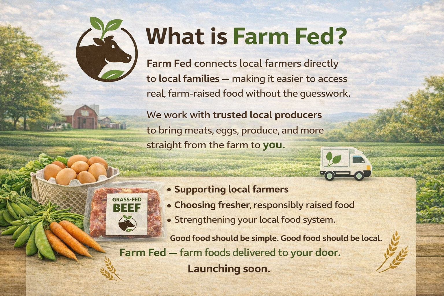The Farm-Fresh Community · The Farm Fed Co-Op
