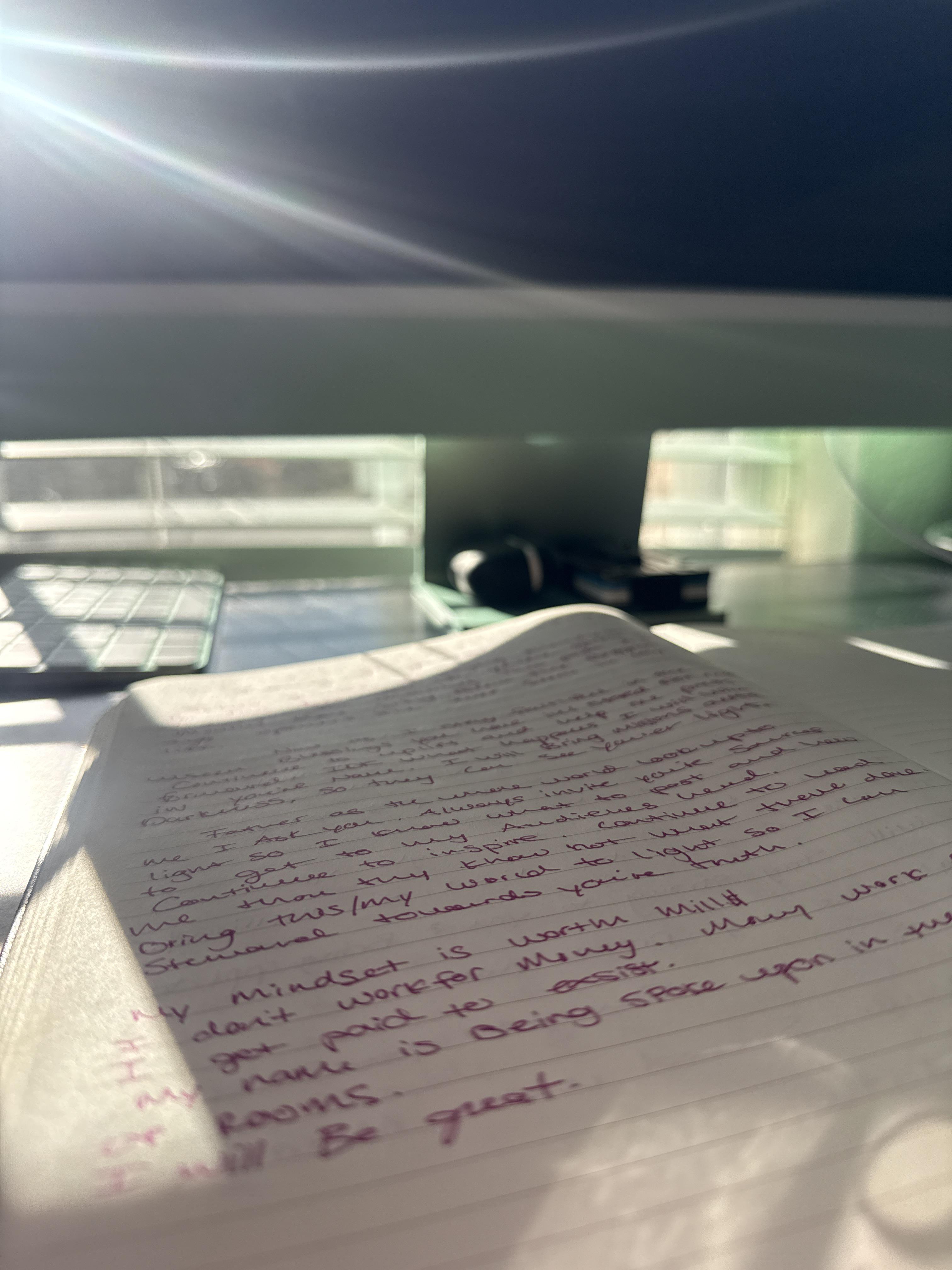 Journal entry / Scriptures next · pivotal family