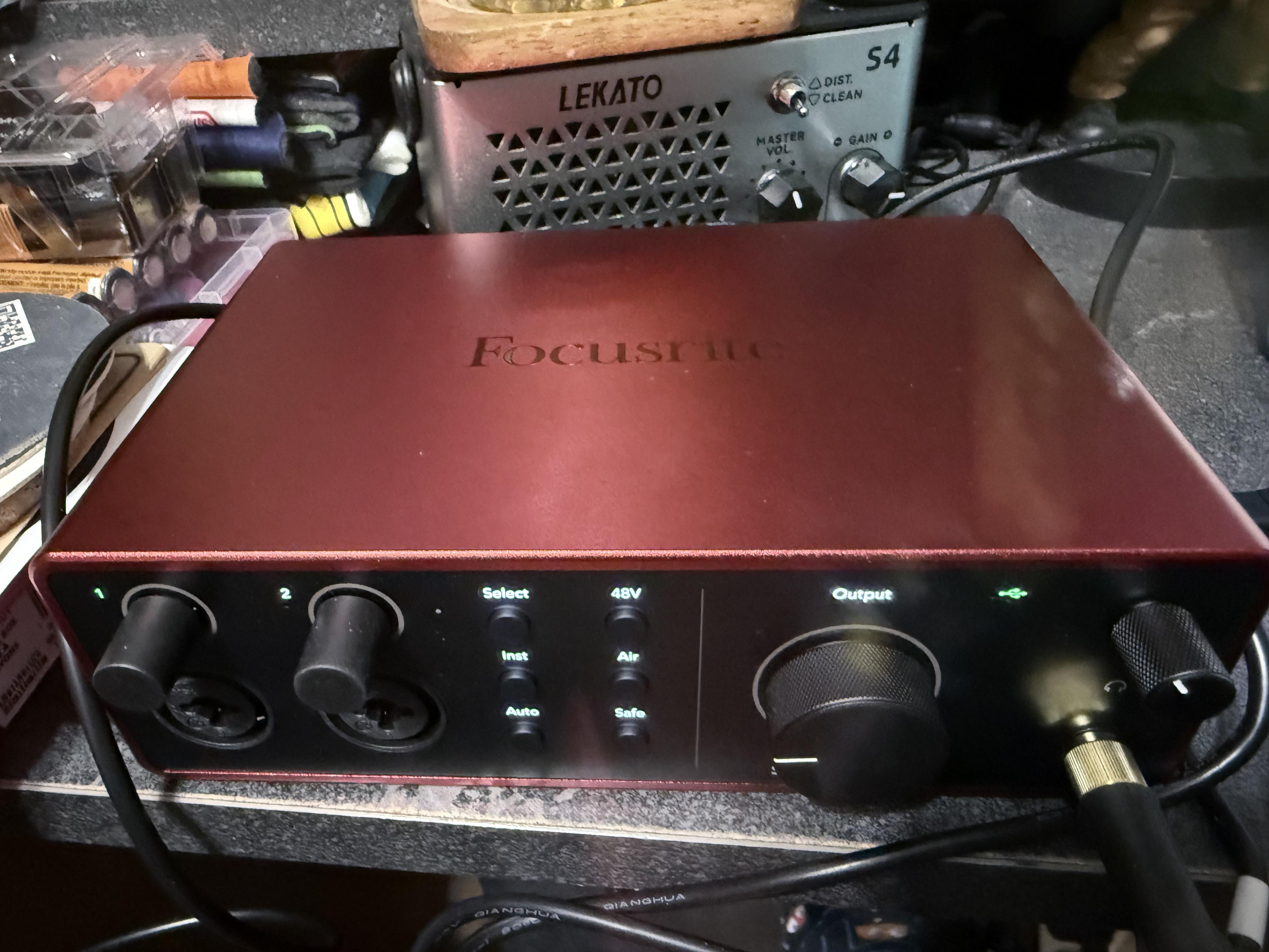 Got a new interface · Omni Guitars