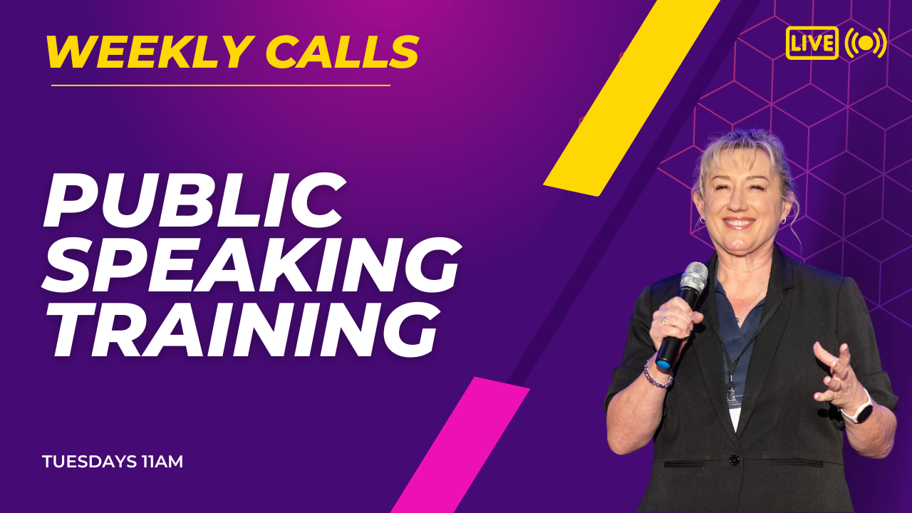 🎉 Speak Better, Faster - Weekly Live Calls starting! · Vocal Power - Public Speaking