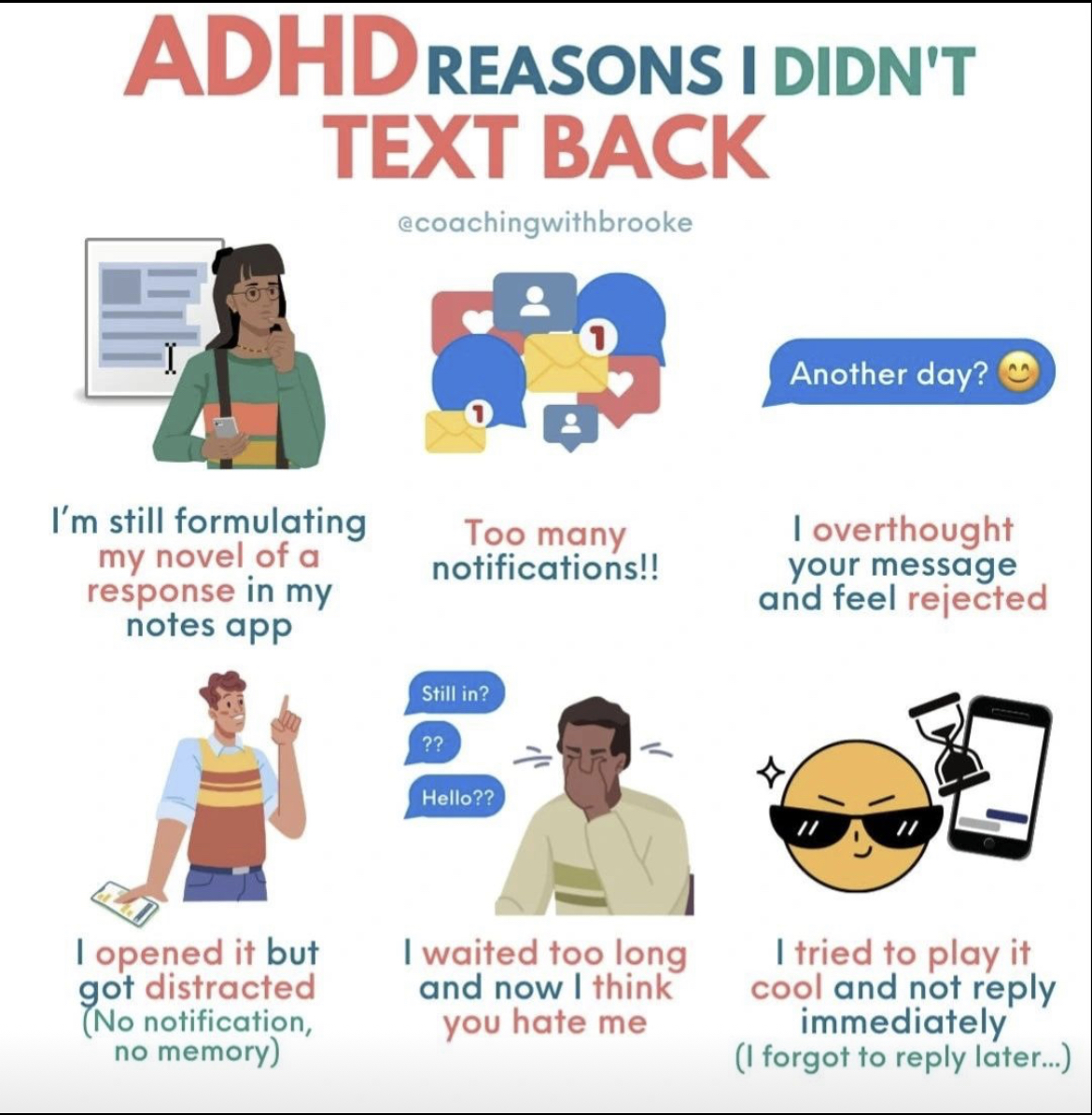 Who can relate? Give me an emoji. 🙋🏻‍♀️ · ADHD Simplifiers