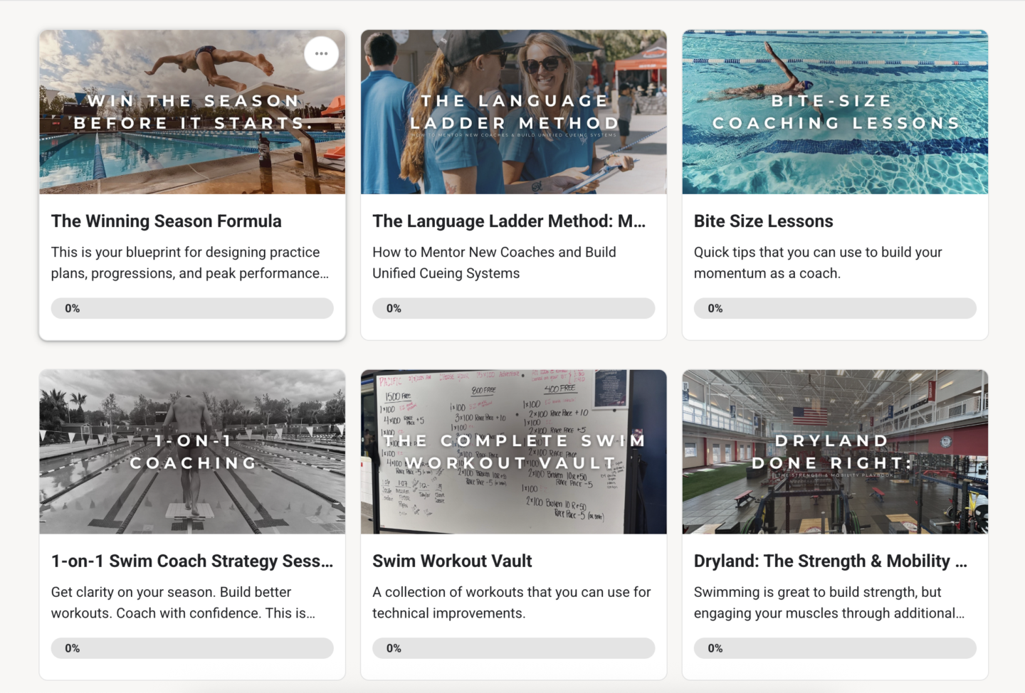 Swim Coach Accelerator