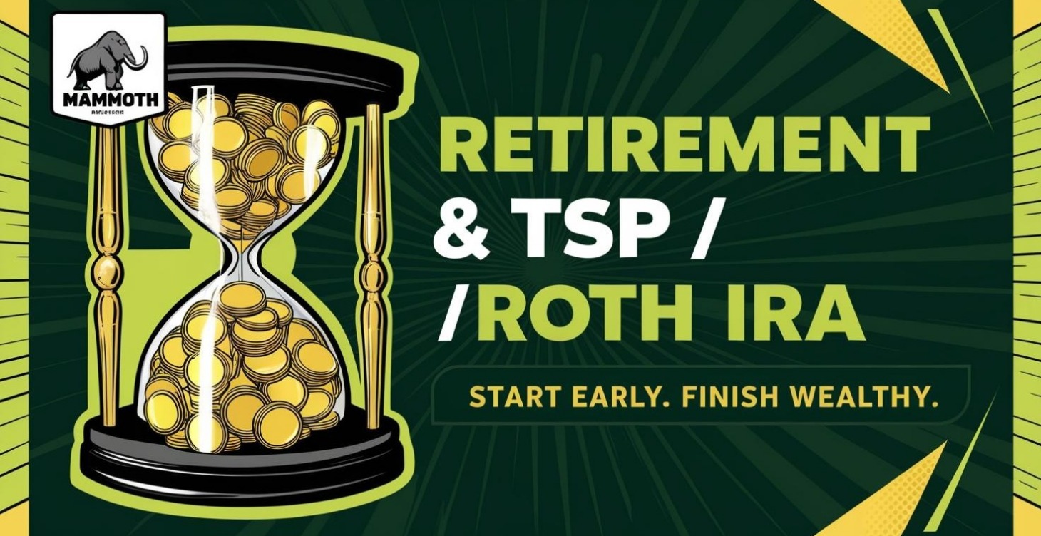 07 Worksheet - 07 Retirement & Military TSP / Roth IRA · Mammoth Money ...