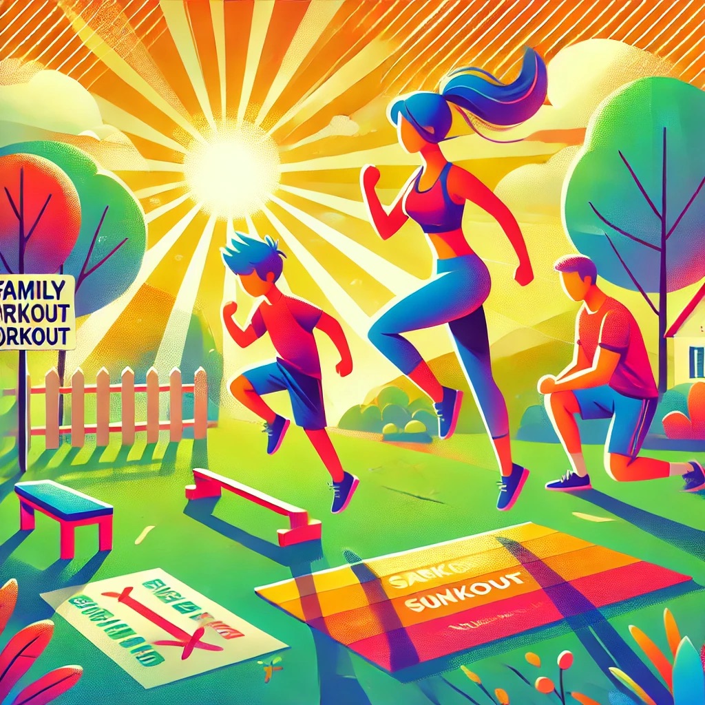 🏃‍♂️👧 Weekend Warrior Workout: Family Edition! 👨‍👦 · Fit & Healthy ...