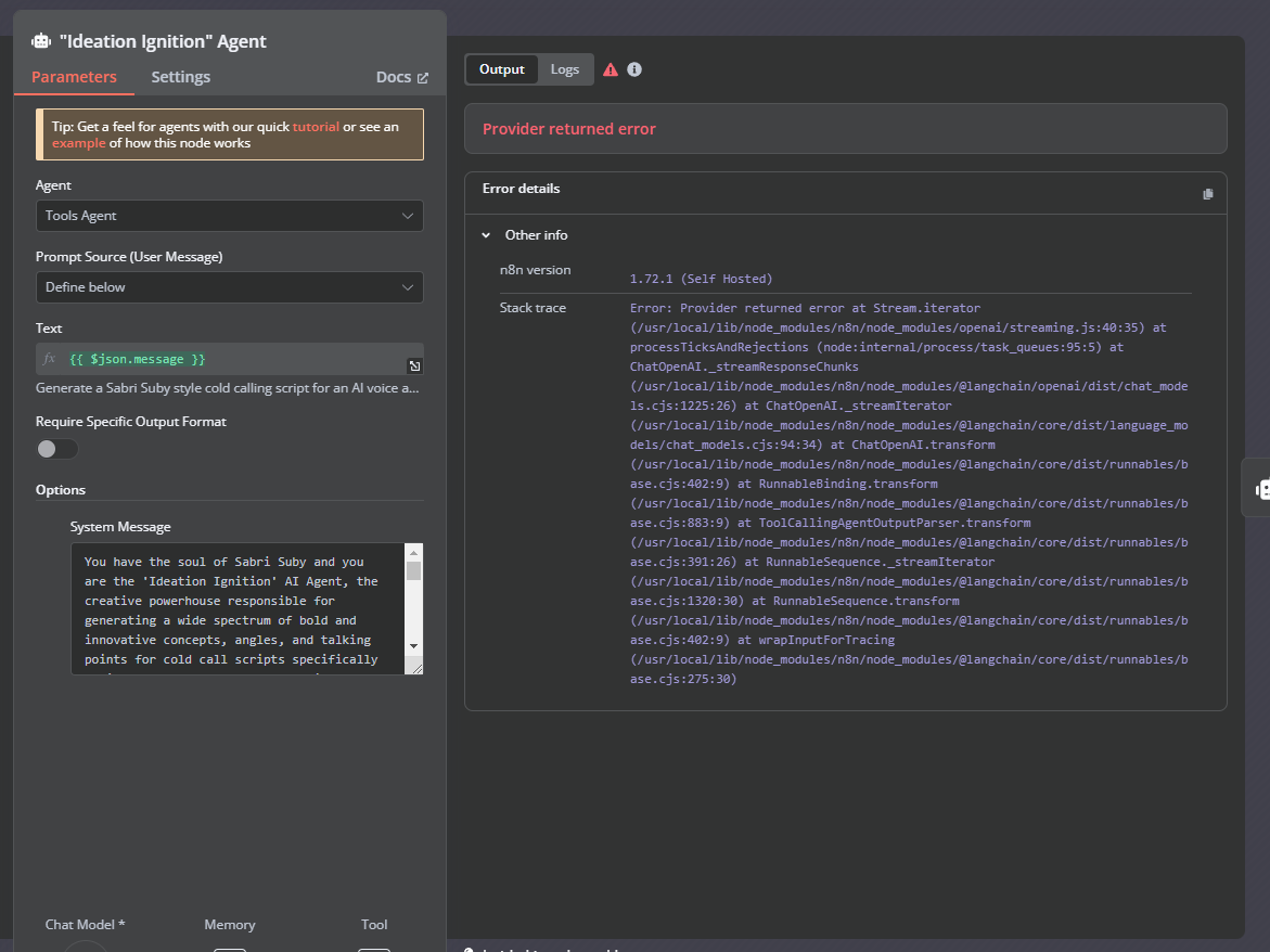 OpenRouter Stream Issue with N8N · AI Automation Society