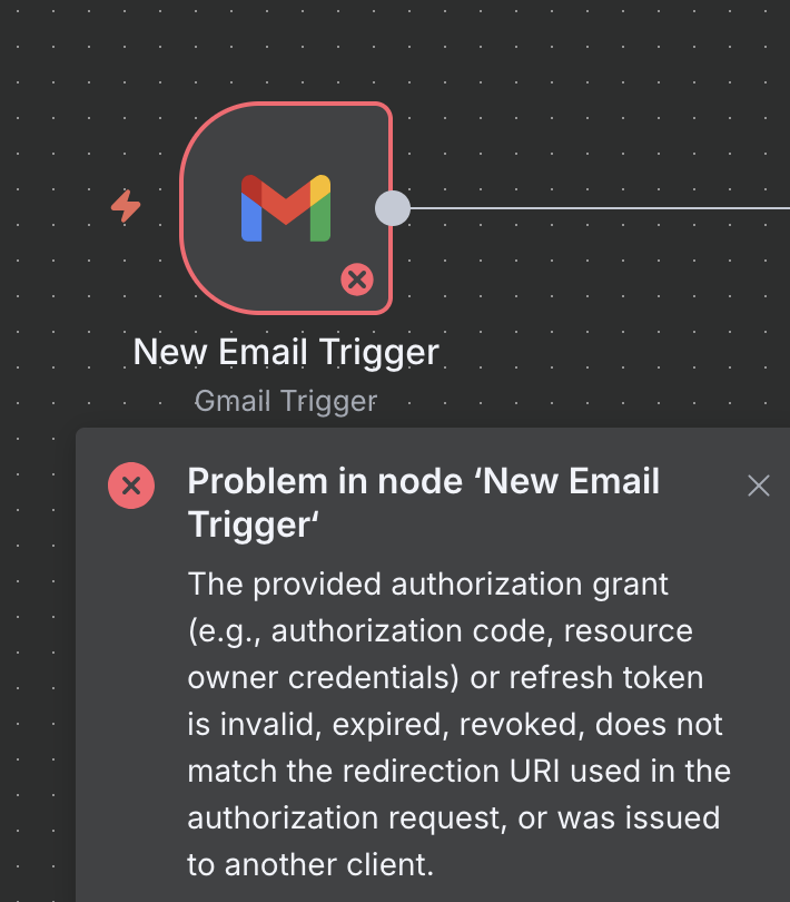 n8n Gmail authorization expires?? · AI Automation Society
