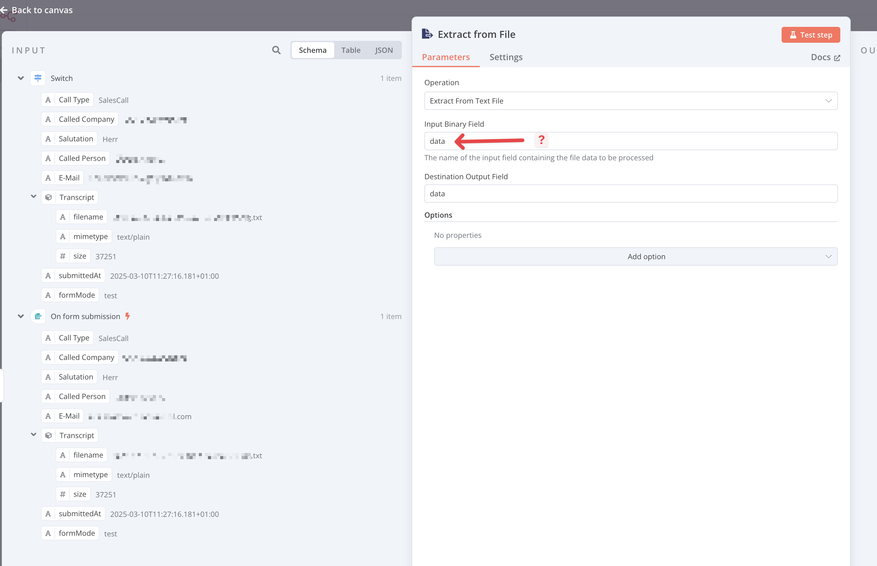 [solved] Extract data from uploaded text-file? · AI Automation Society