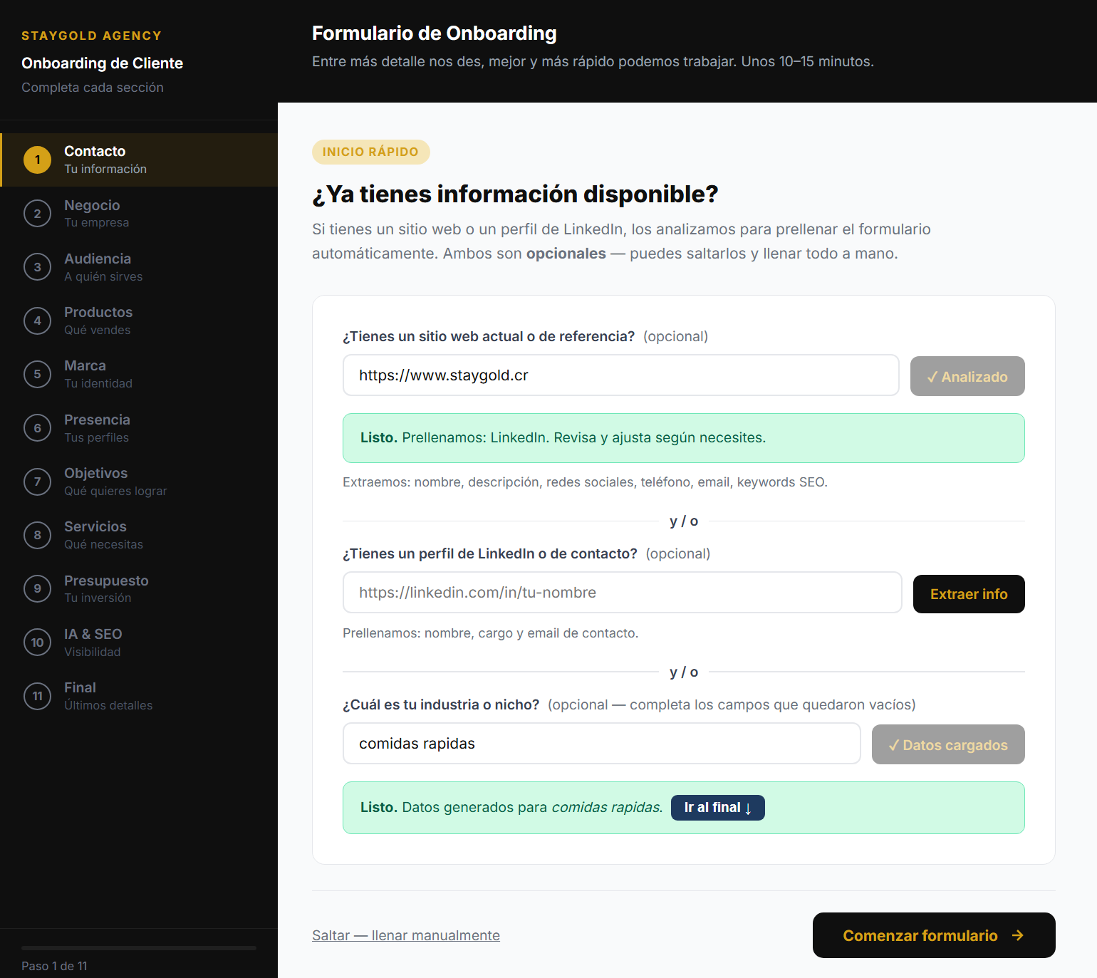 😁🤖 Full Process: Web Pages in less than 5 minutes. · AI Automation Society