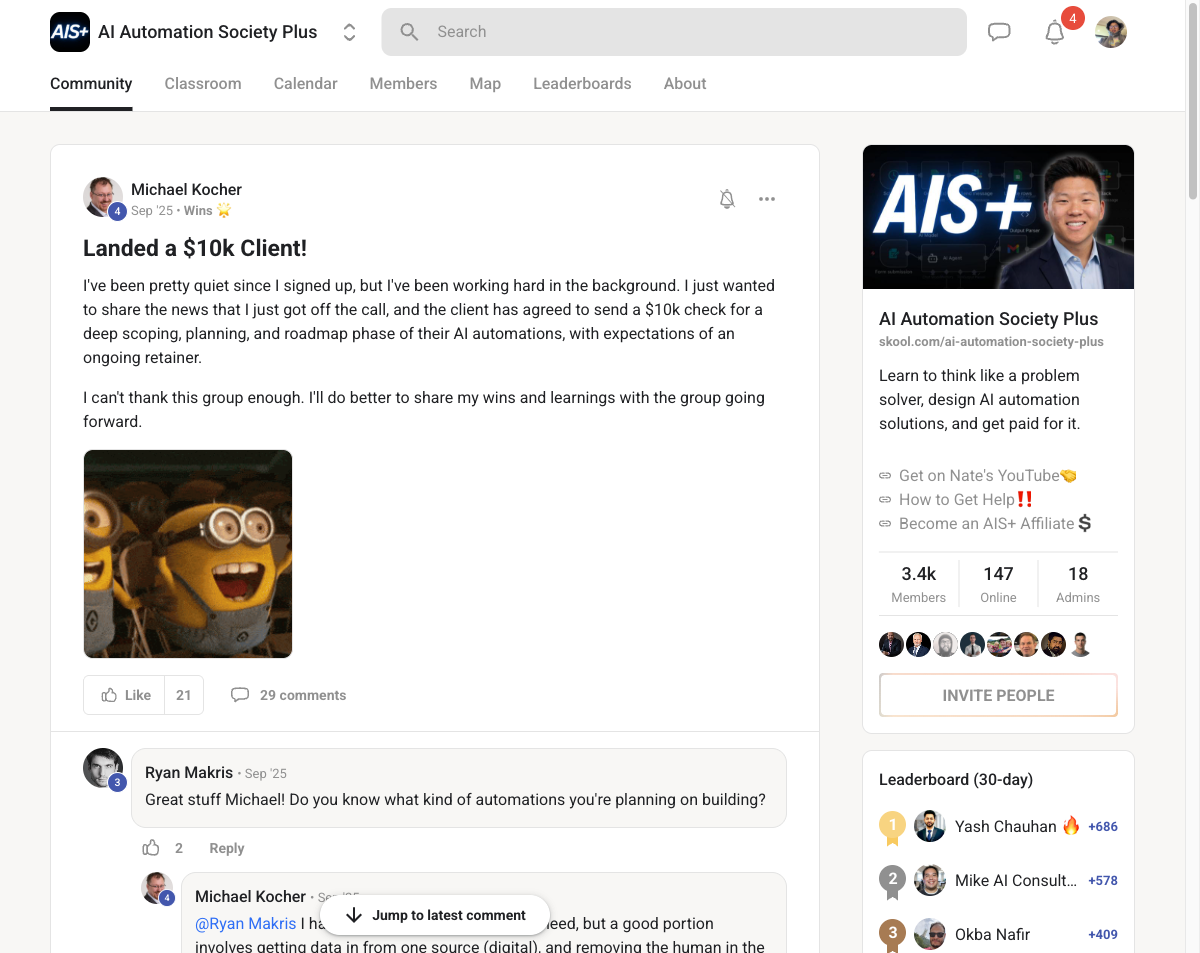 What One Win Inside AIS+ Can Change for You · AI Automation Society