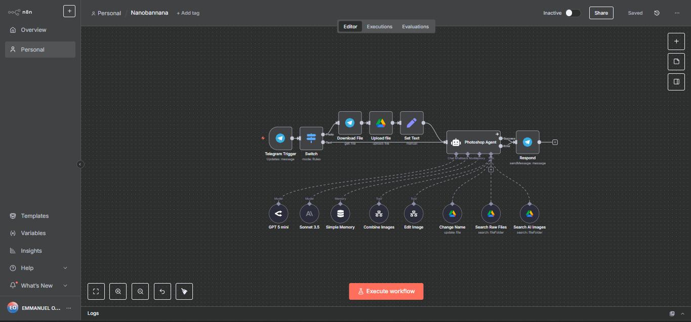 Leveling Up My Photoshop Skills with the Latest Nano Banana API · AI ...