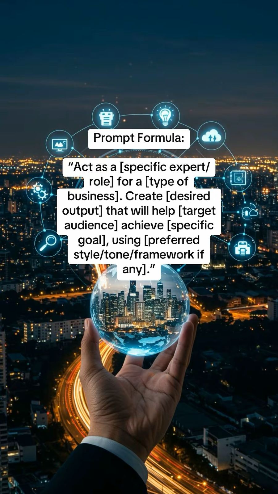 🔹 Prompting Formula for Better AI Results · AI Automation Society